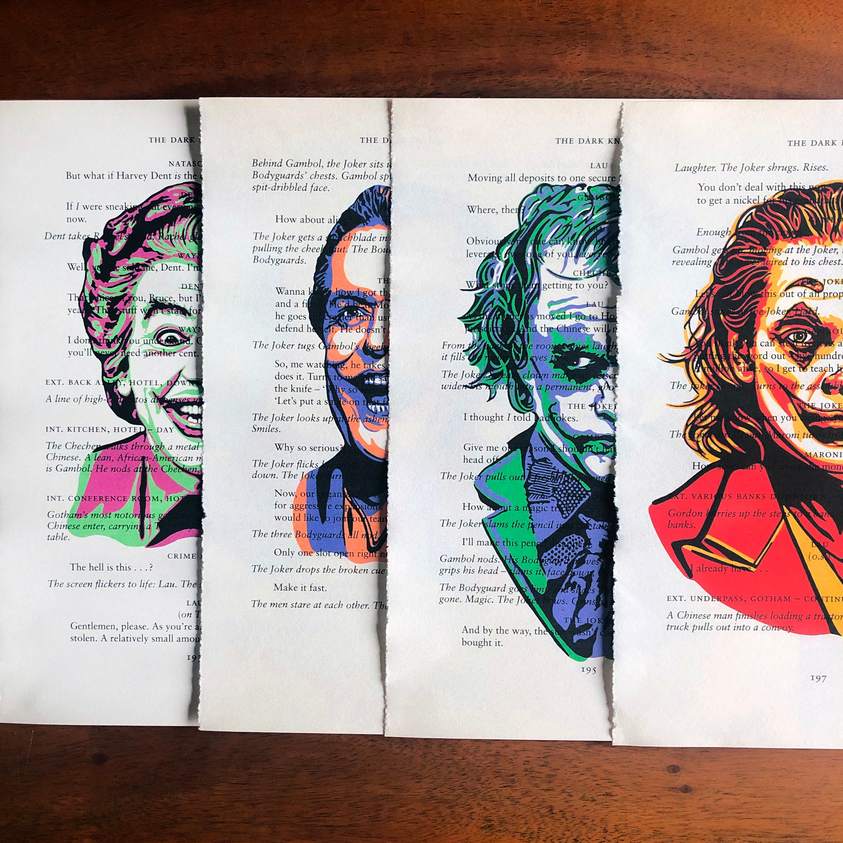 Joker Script Prints | Ten Women on Main St.