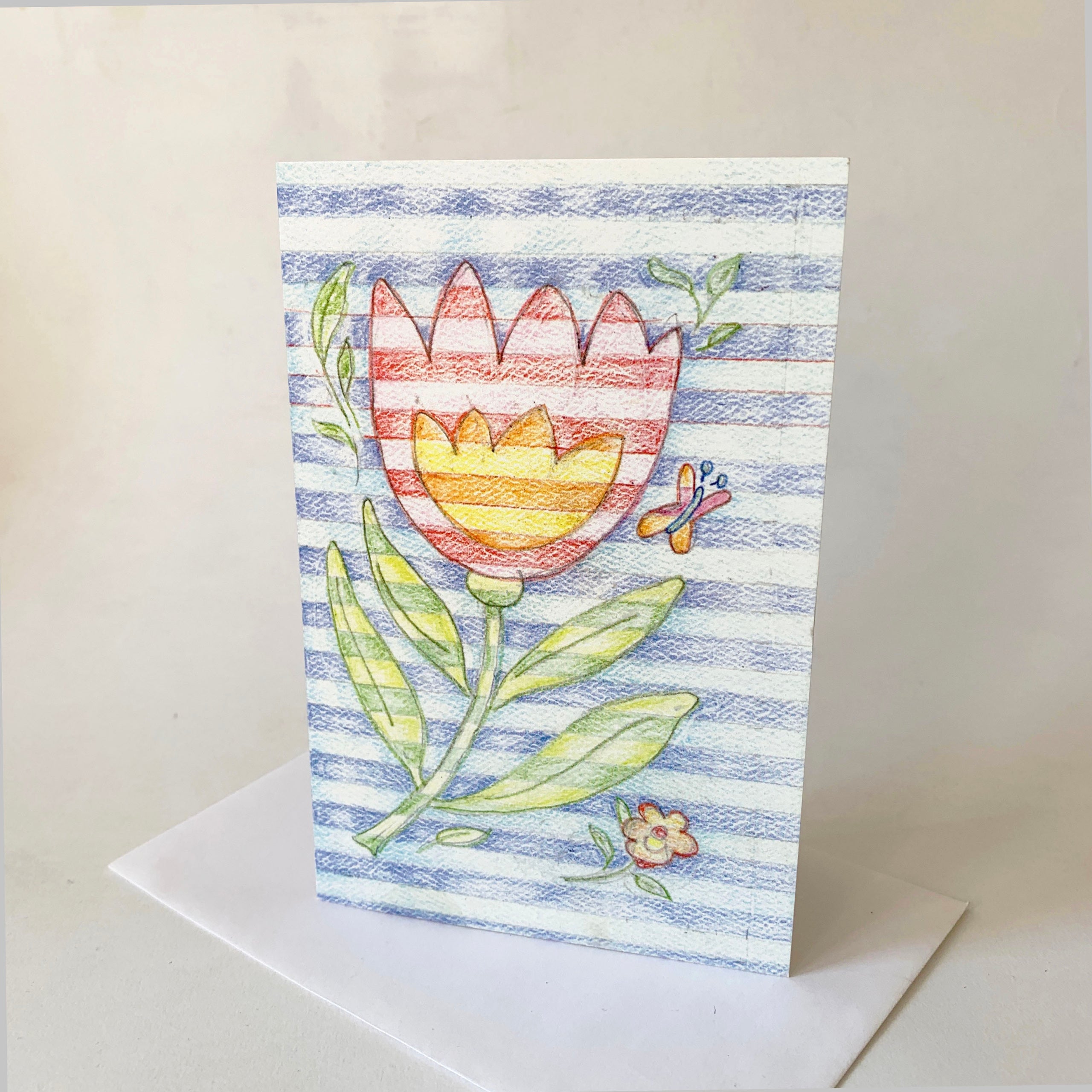 Hand Drawn Spring Flowers Card | Ten Women on Main St.