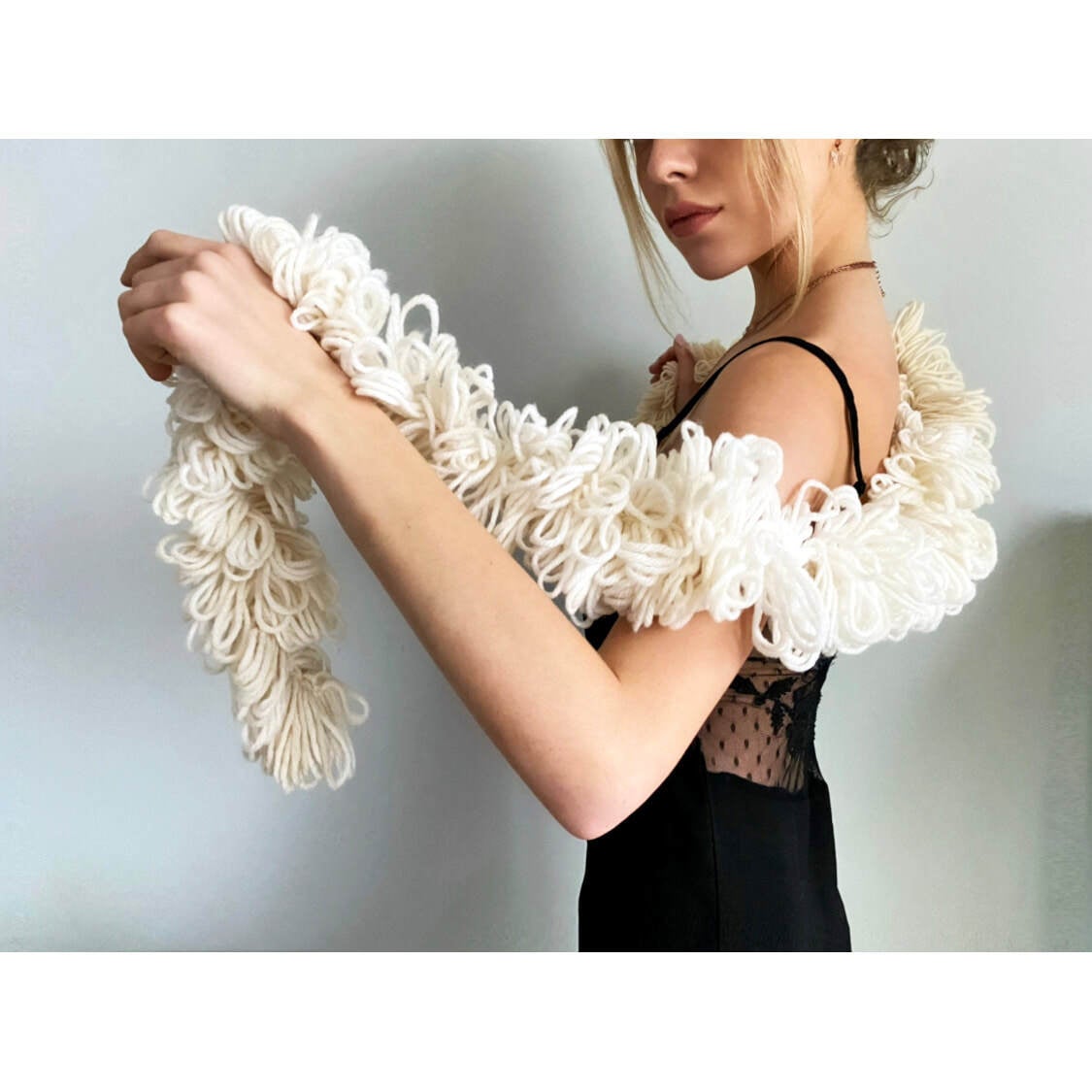 Hand looped boa | Ten Women on Main St.